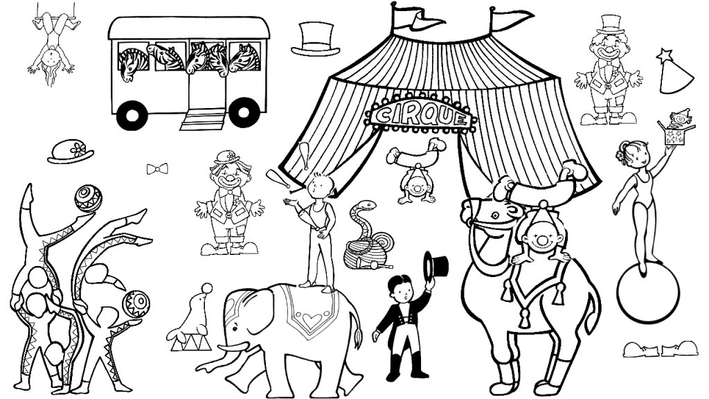 UNE JOURNEE AU CIRQUE – J'imagINES