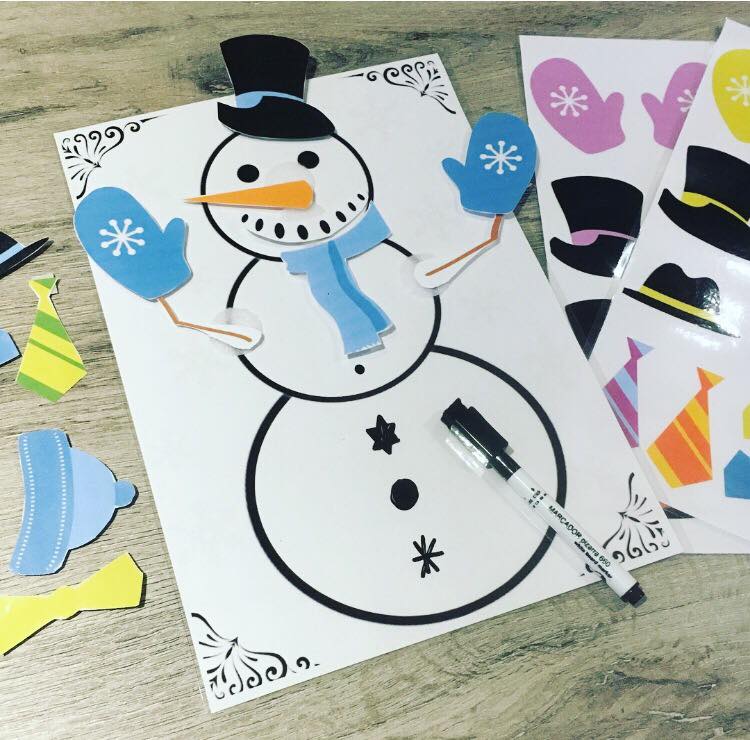 MON BONHOMME DE NEIGE – J'imagINES