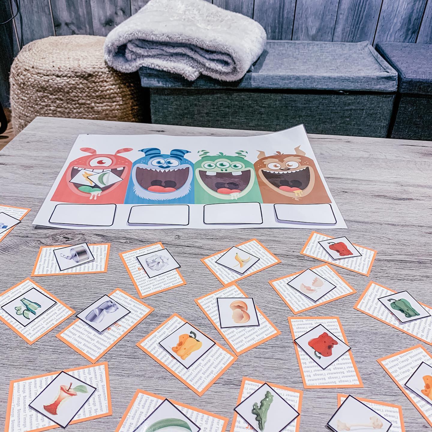 LES MONSTRES AFFAMÉS – J'imagINES