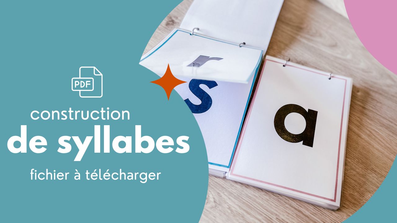 CONSTRUCTION DE SYLLABES – J'imagINES